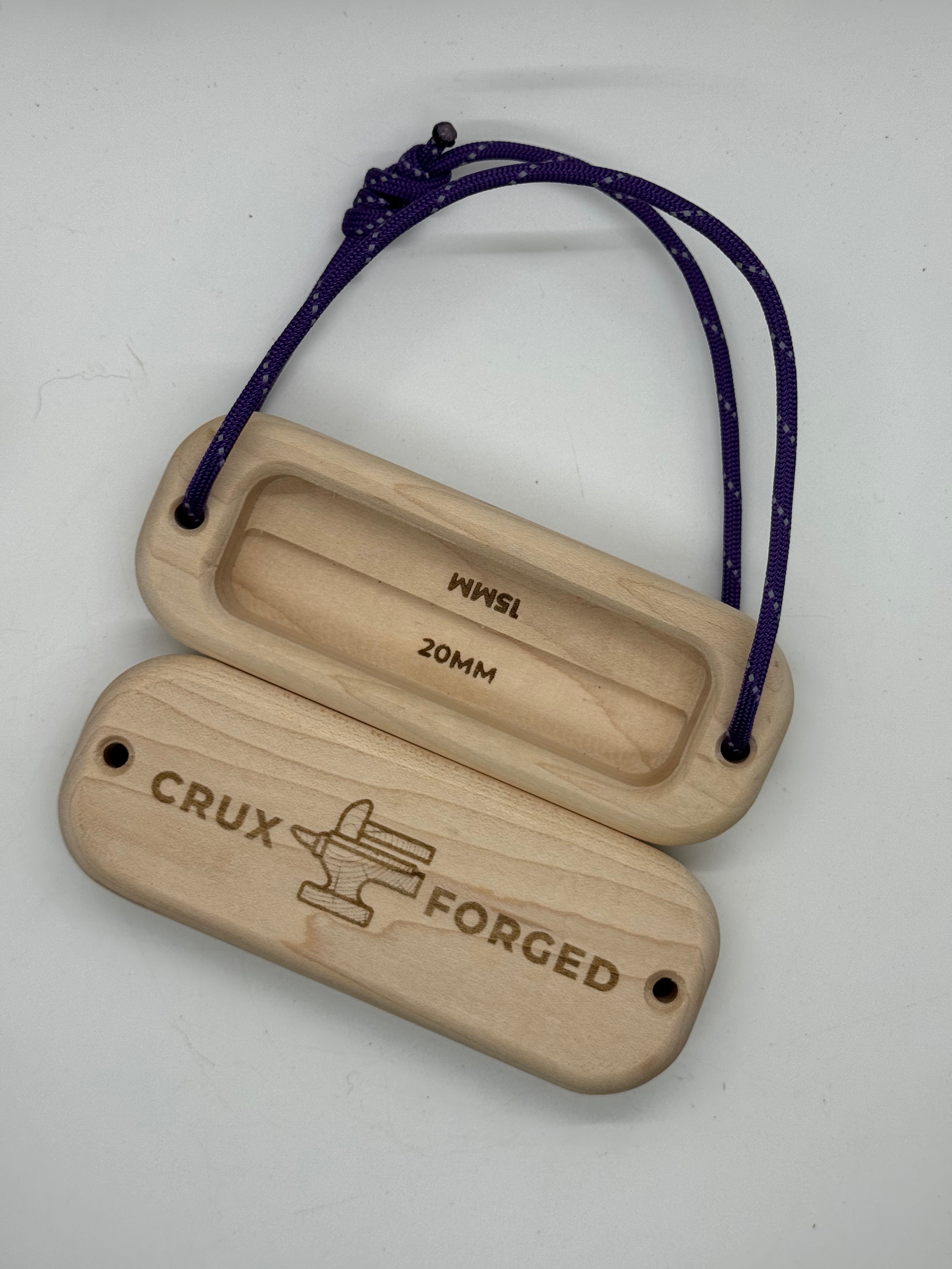 Hammer Lite - Dual Edge Compact Finger Strength Trainer – Crux Forged ...